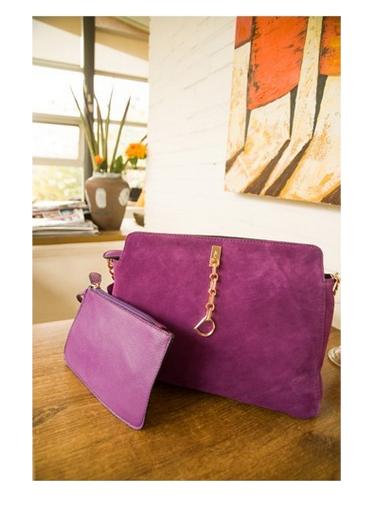 Suede Shoulder Bag on Luulla